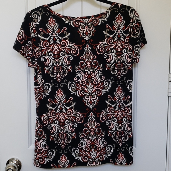 Bydesign | Tops | Bydesign Printed Blouse | Poshmark